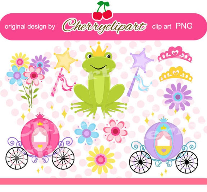 Princess Digital Clipart-personal and Commercial Use-paper - Etsy