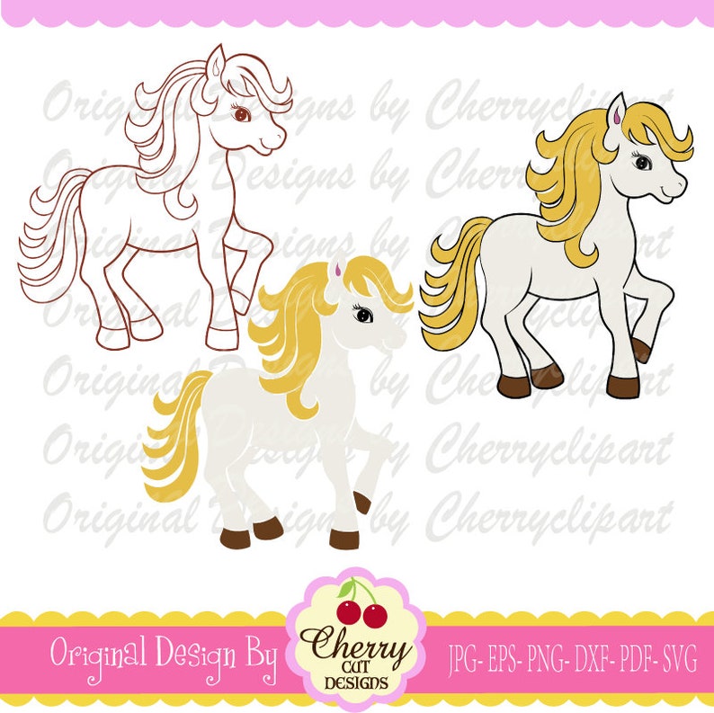 Pony SVG Dxfsweet Ponysvg Animal Svg Silhouette & Cricut Cut - Etsy