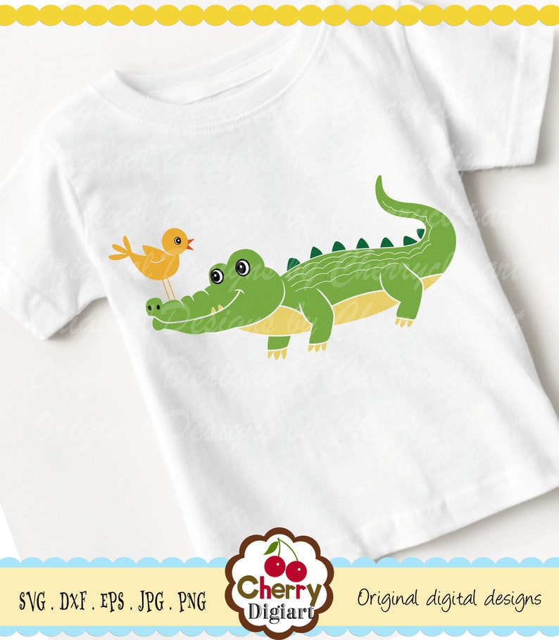 Svg Dxf, Alligator SVG, Gator SVG, Jungle Animal Svg Alligator Svg ...