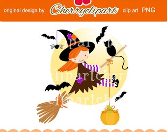 Halloween Day Digital Clip Art-personal and Commercial Use | Etsy