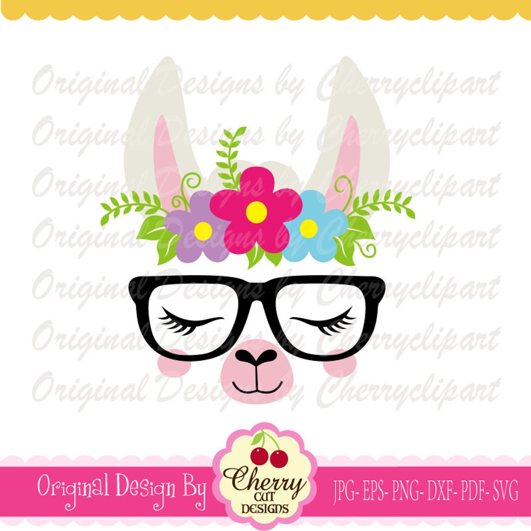 Back to School SVG , Llama With Galsses Svg, Teach Llama Svg , Llama ...