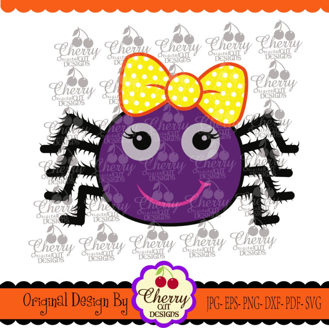 Halloween Spider Girl SVG DXF EPS Silhouette & Cricut Cut - Etsy