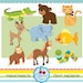 A-Z Alphabet Animals Digital Clipart Set for personal and | Etsy
