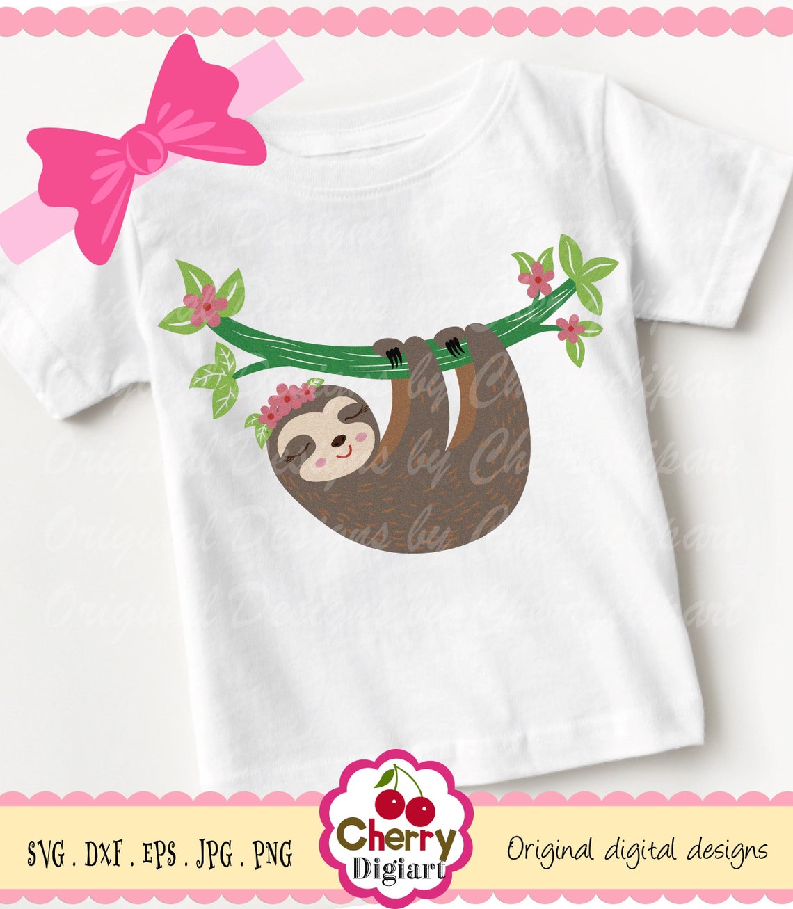 Sloth Svg Sweet Sloth Sleepy Sloth Svg Animal Svg - Etsy