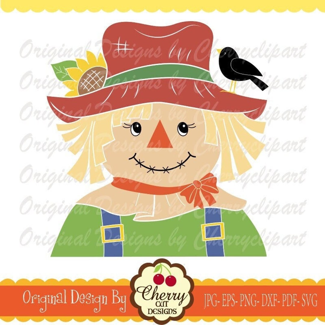 Scarecrow Svg, Fall Scarecrow Svg, Fall Autumn Svg, Thanksgiving ...