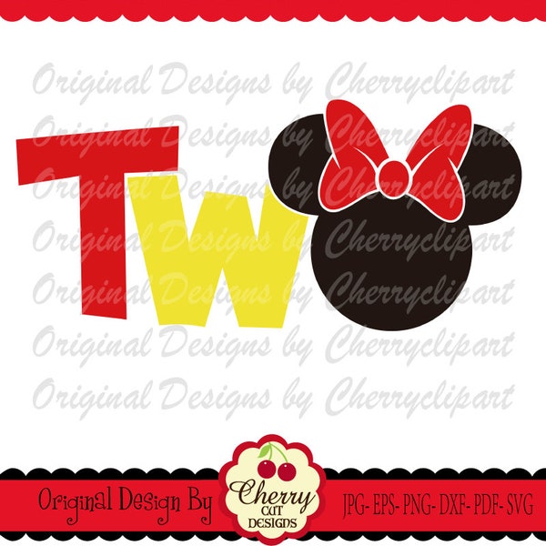 Two Svg - Etsy