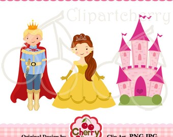 Fairytale Princess Digital Clipart Set For-personal and | Etsy