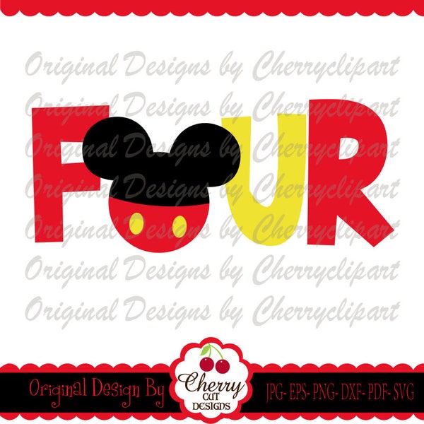 Four Birthday Shirt Svg - Etsy