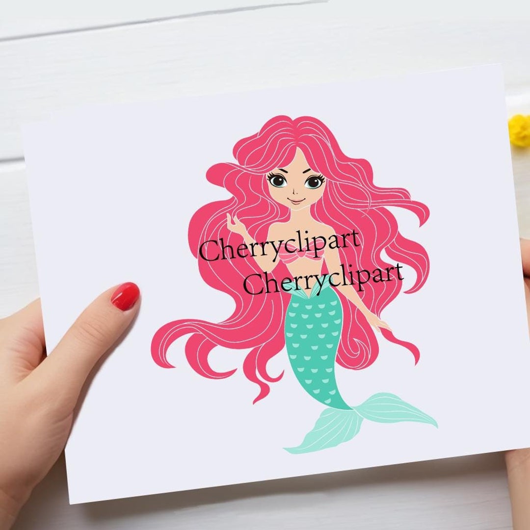 Mermaids Svg Png Bundle, Mermaid Clip Art, Mermaid Svg Dxf Silhouette ...