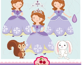 Little Knight and Princess Digital Clipart Set For-personal | Etsy