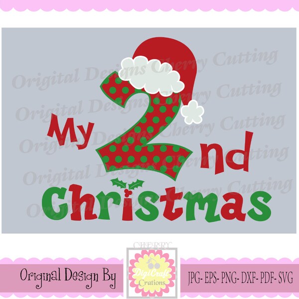 2nd Christmas - Etsy