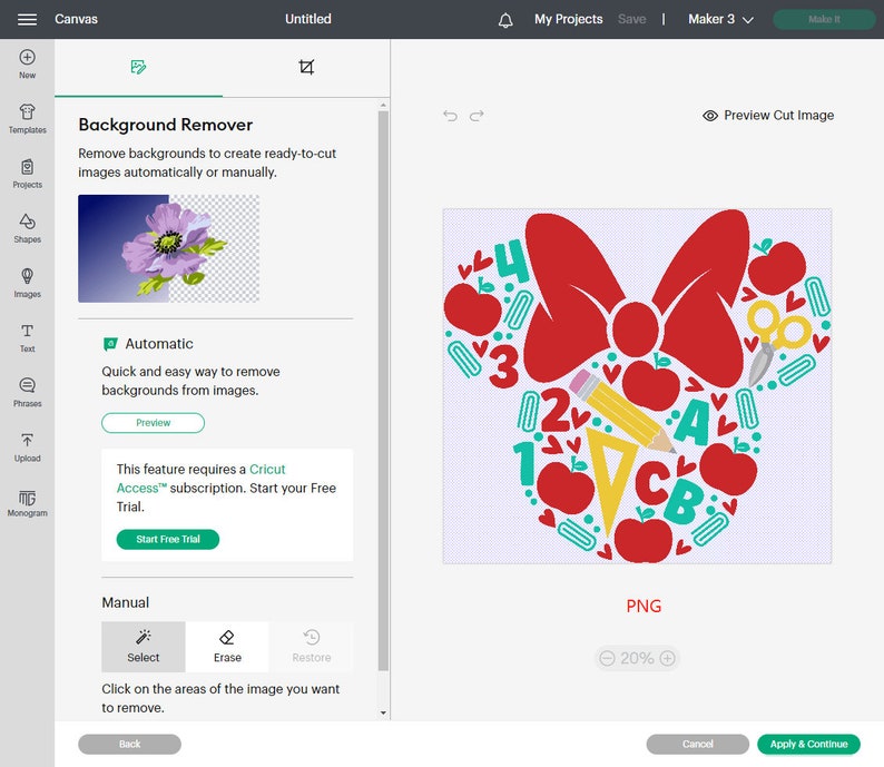 Back to School Svg School Minnie Svg Silhouette & Cricut Cut - Etsy