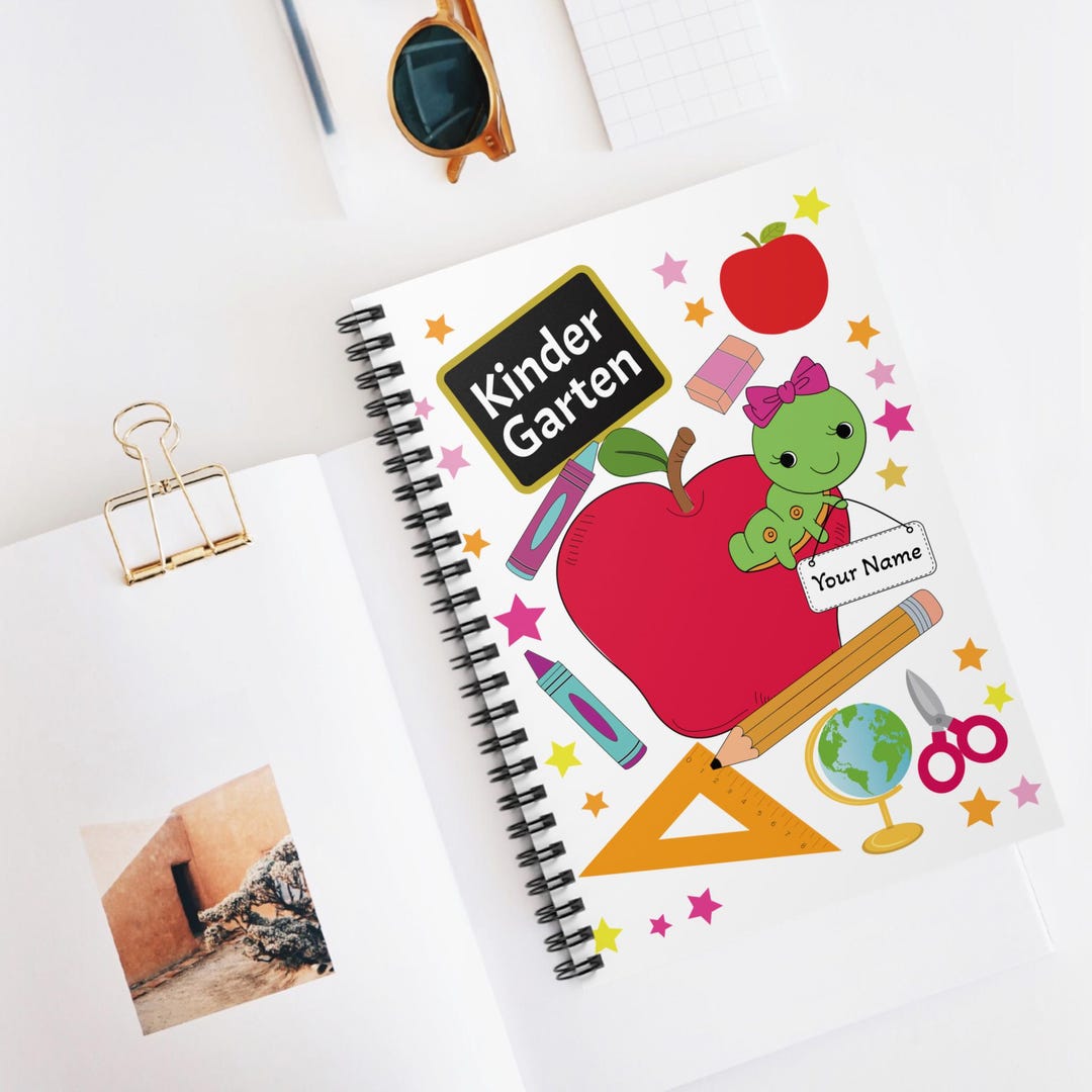 Colorful School Notebook for Girls: Kid-friendly Journal, Back to ...