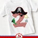 Pirate Number 2, Birthday Number 2 Svg, Pirate's Hat Number 2 Svg ...