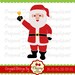 Christmas Santa Claus Svg Silhouette & Cricut Cut Files, Santa Claus ...
