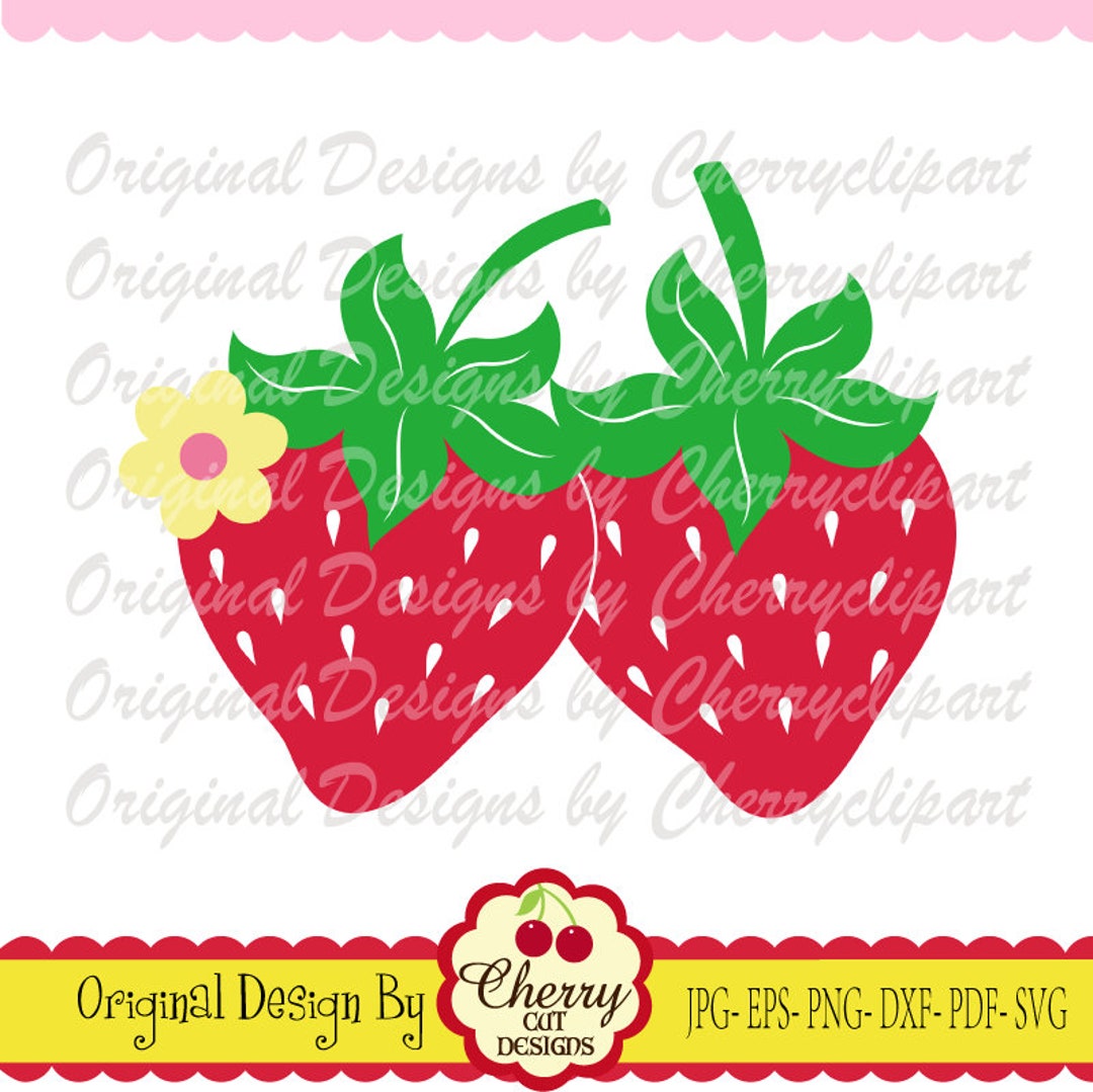 Fresas SVG DXF Usted es mi mermelada svg Verano svg Silueta - Etsy España