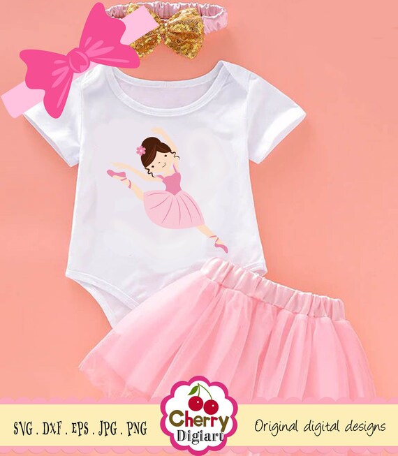 Ballerina Svg Ballerina Girl Svg Silhouette & Cricut Cut - Etsy