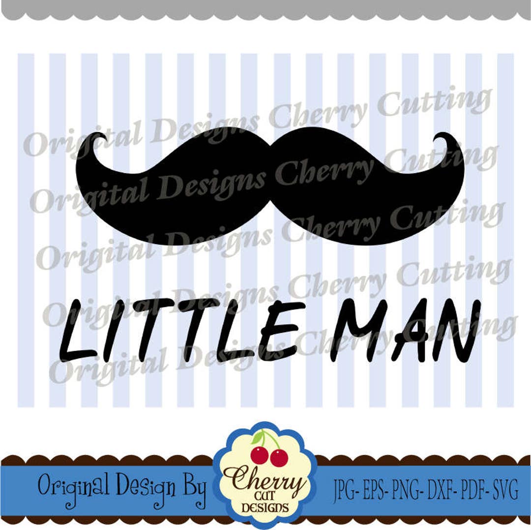 Little Man Svg Png Silhouette and Cricut Cut Files BYSVG1 - Etsy