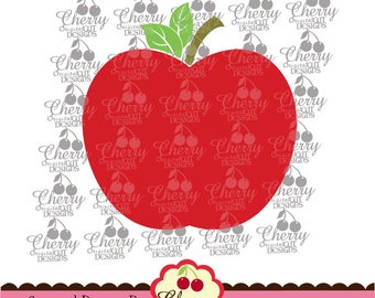 Back to School Apple SVG and PNG - Etsy