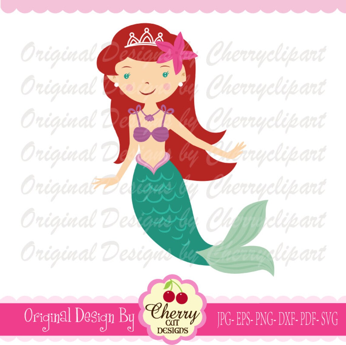 Mermaid Svg Little Mermaid Ariel Svg Silhouette & Cricut Cut - Etsy