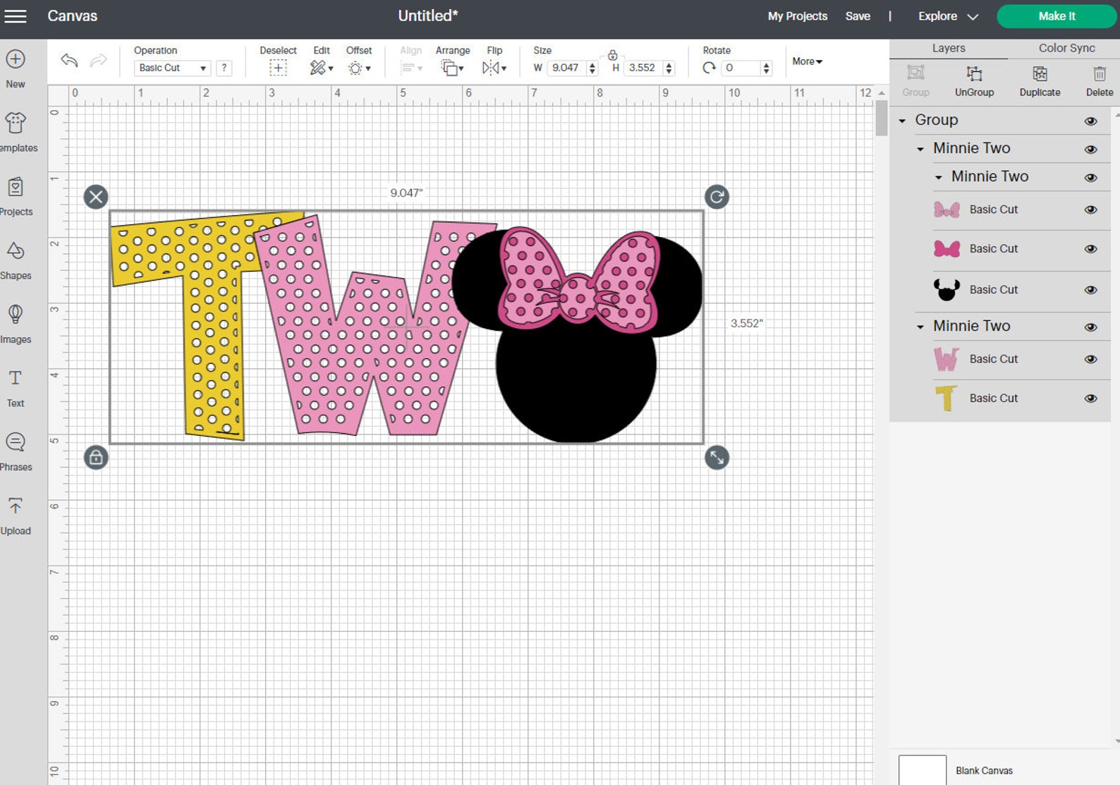 Minnie TWO Svg birthday Two Svg Silhouette & Cricut Cut Files - Etsy