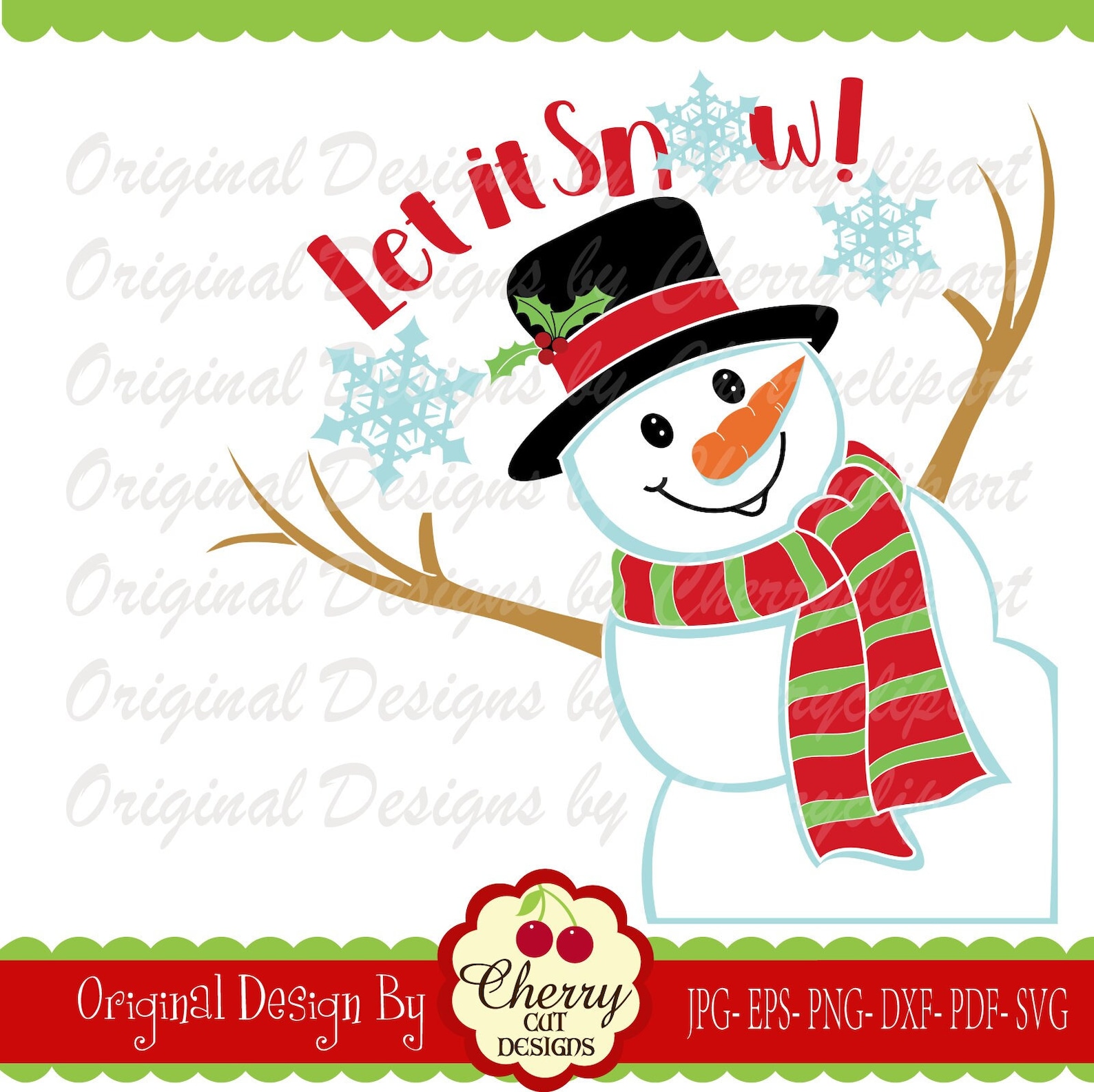 Snowman Svg Let It Snow Svg Winter Snowman Silhouette & - Etsy
