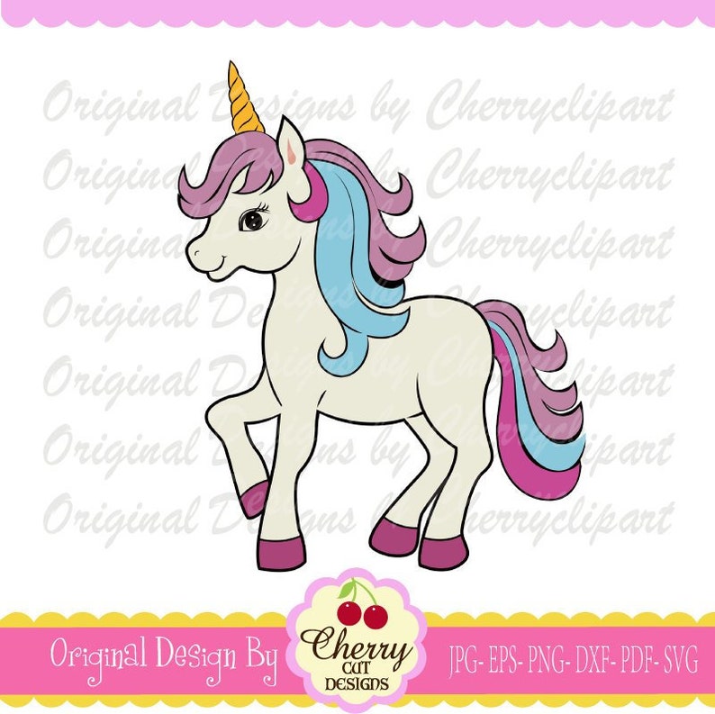 Unicorn SVG Dxfsweet Unicorn Silhouette & Cricut Cut Files - Etsy