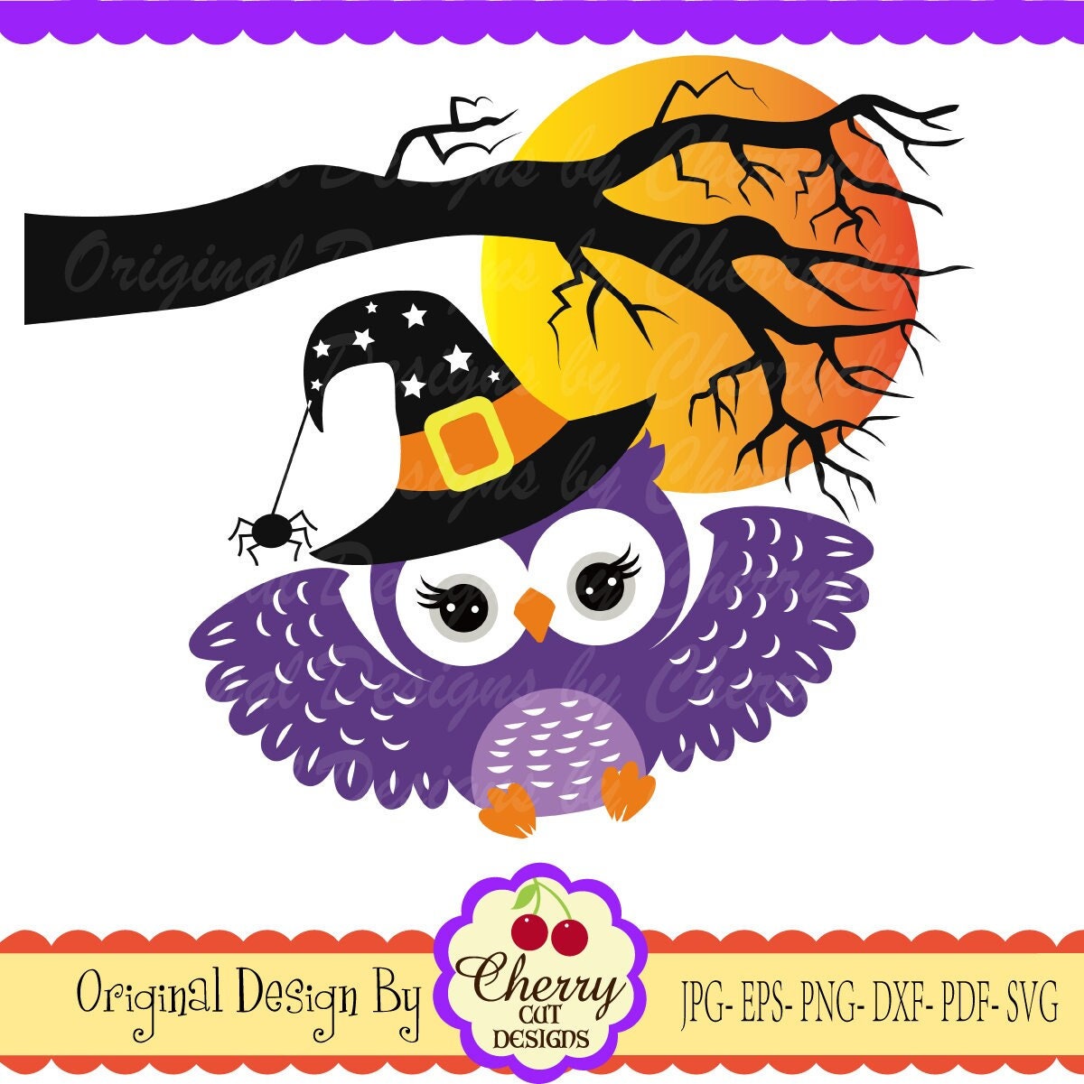 Halloween Owl Silhouette