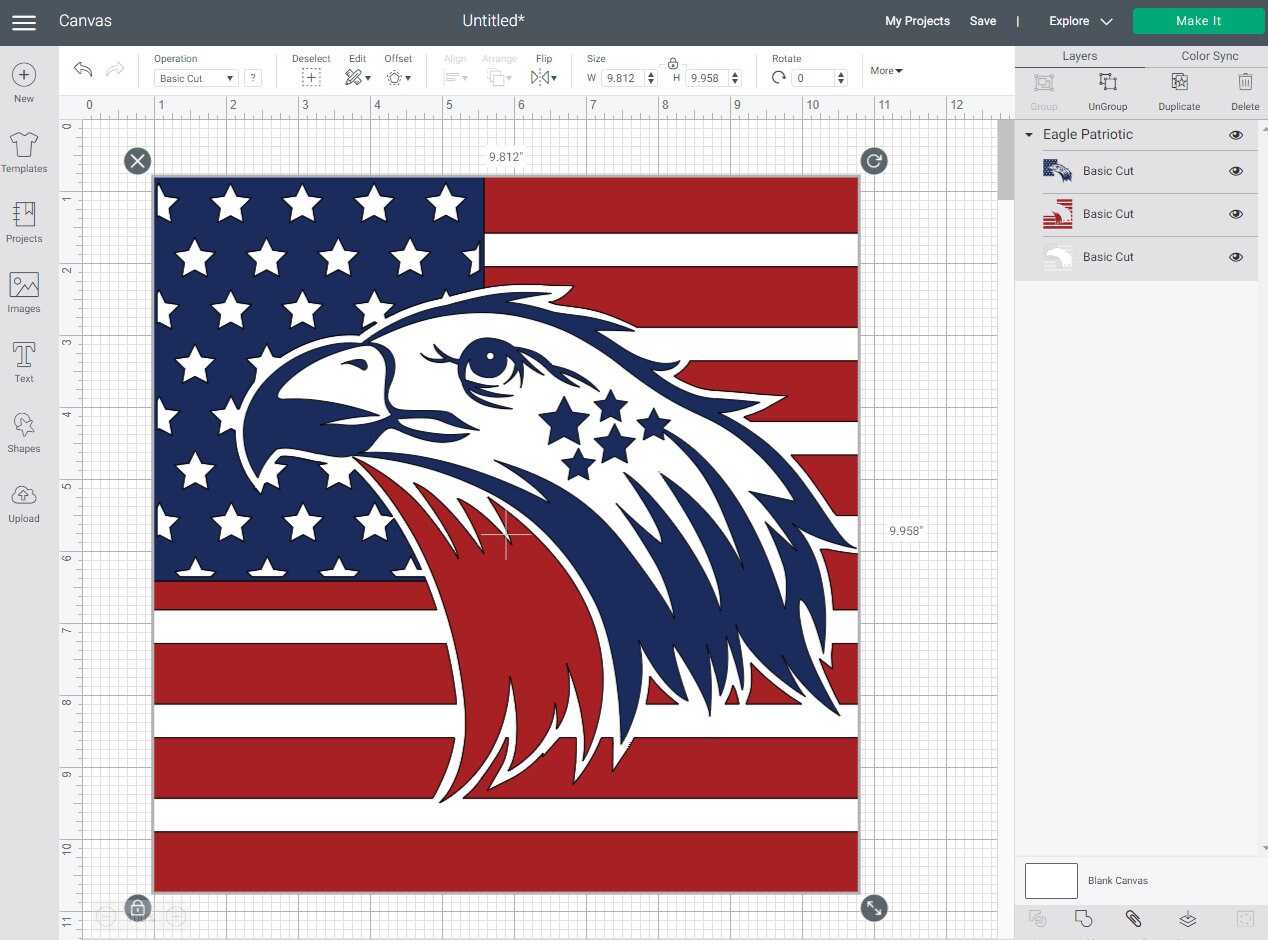 4th of July Eagle patriotic svg USA Eagle svg American flag | Etsy