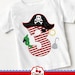 Pirate Number 3, Birthday Number 3 Svg, Pirate's Hat Number 3 Svg ...