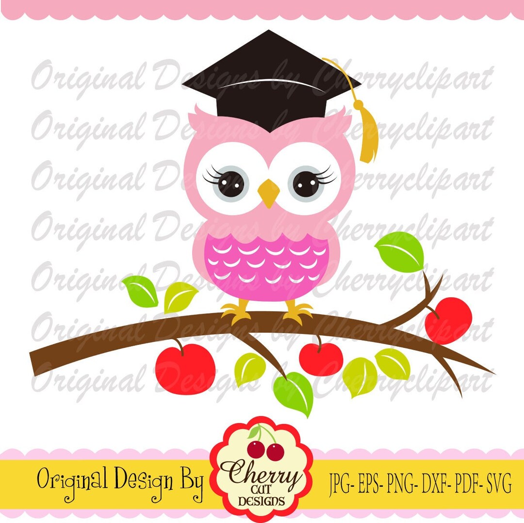 Graduation Girl Owl Svg, Graduation Cap Owl Svg, Graduation Party Svg ...