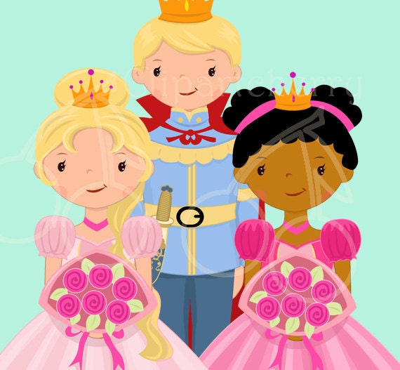 Princess And Prince Clipart