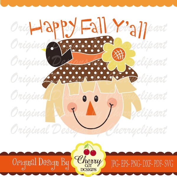 Scarecrow Svg - Etsy