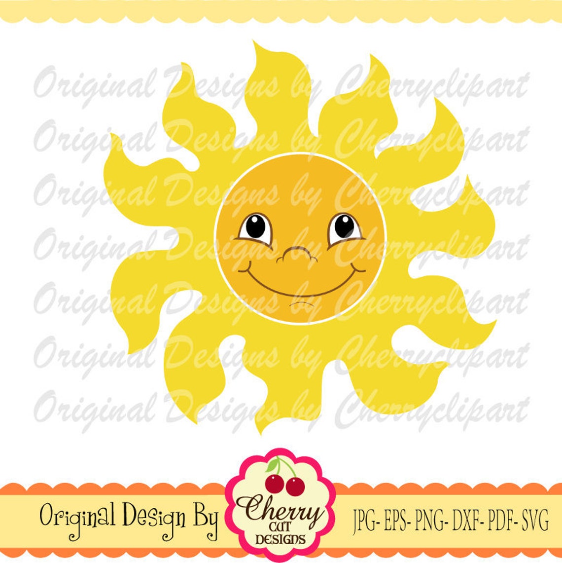 Sunshine SVG Dxf Sun SVG Smiley-face Sun Summer svg | Etsy