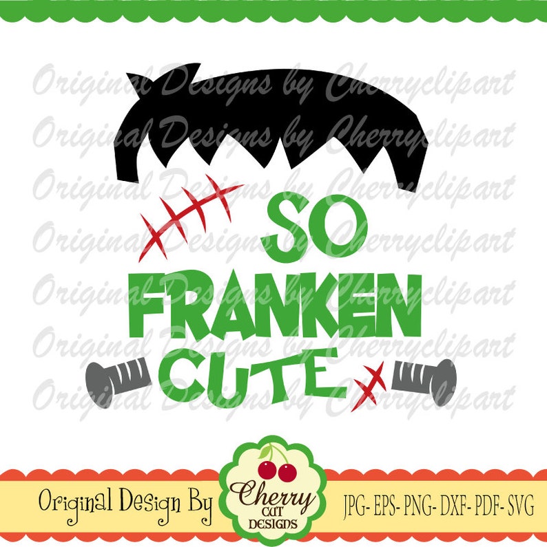 Halloween Svg so Franken Cute Svg Frankenstein Svg - Etsy