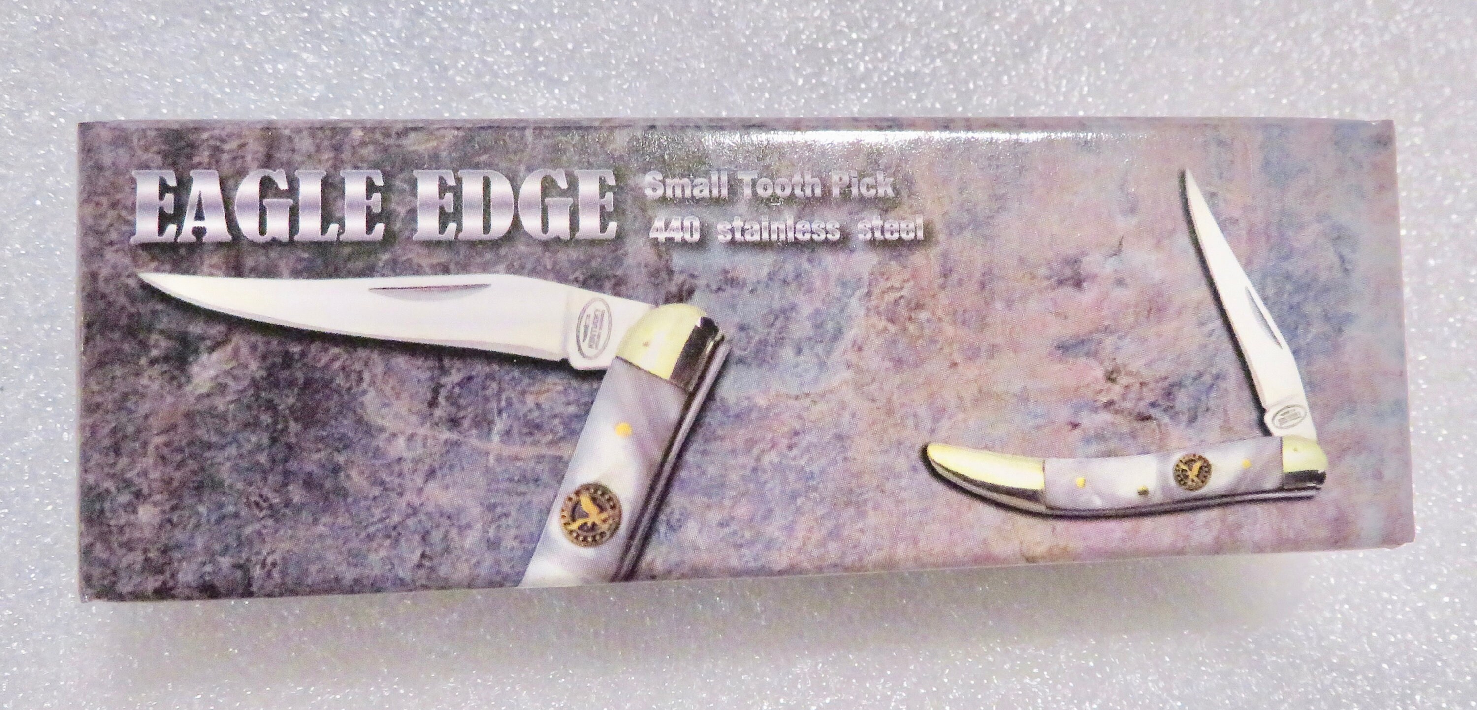 KENTUCKY Texas Toothpick Pocket Knife Eagle Edge Pearl Handle NEW - Etsy