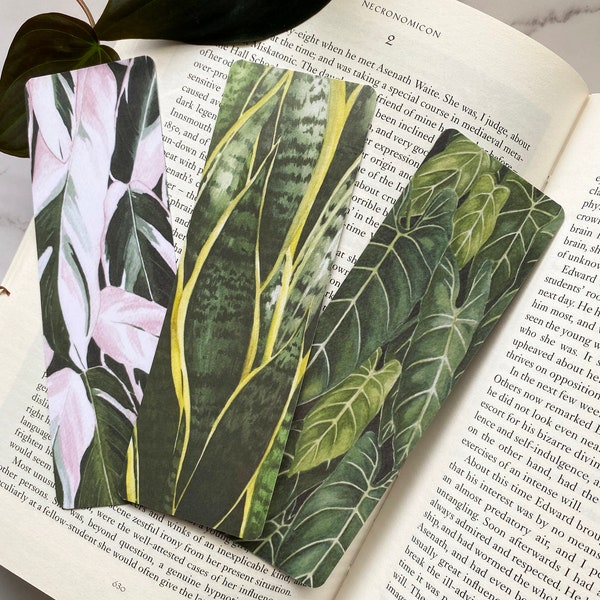 Botanical Bookmark - Etsy