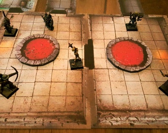 Alien Acid Spawning Pools Set Print and Play Terrain for | Etsy