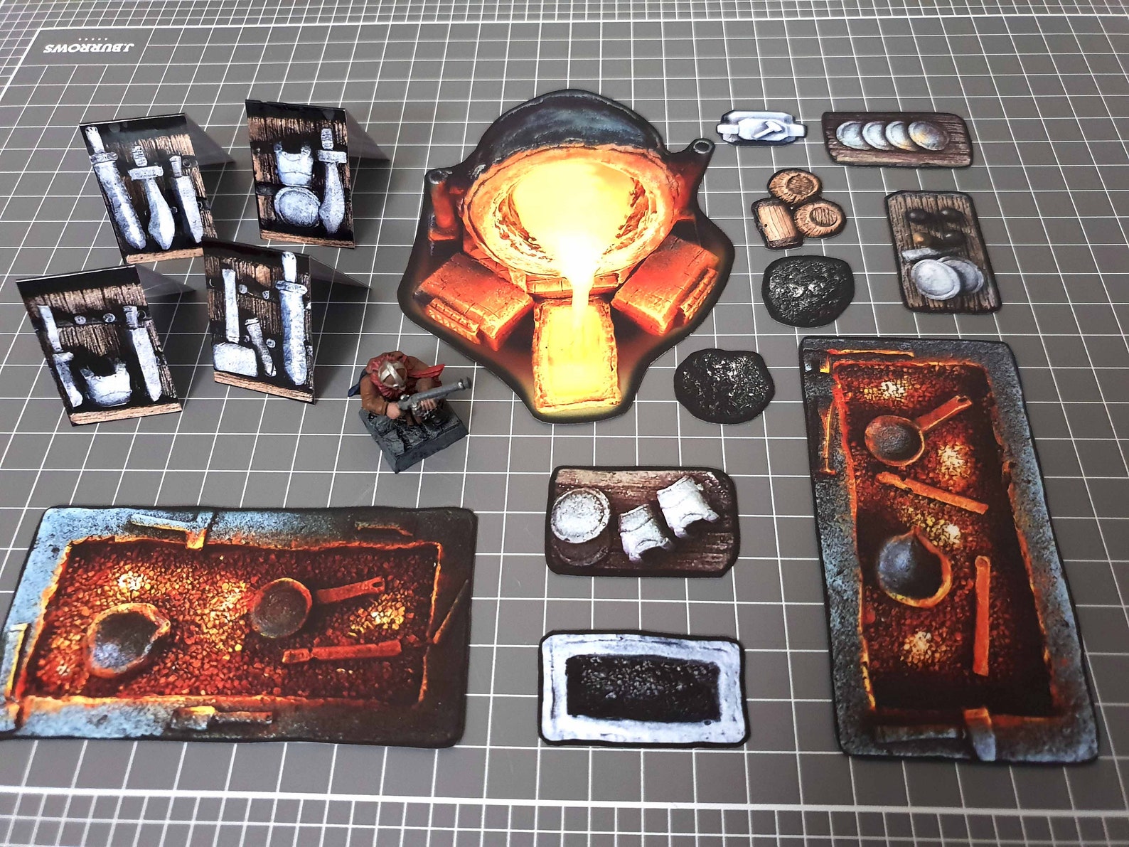 Blacksmith Forge Token Sheet DIGITAL DOWNLOAD Print and - Etsy