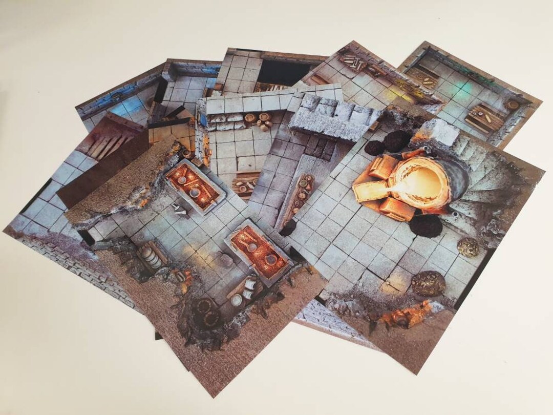 Dungeons And Dragons City Tiles
