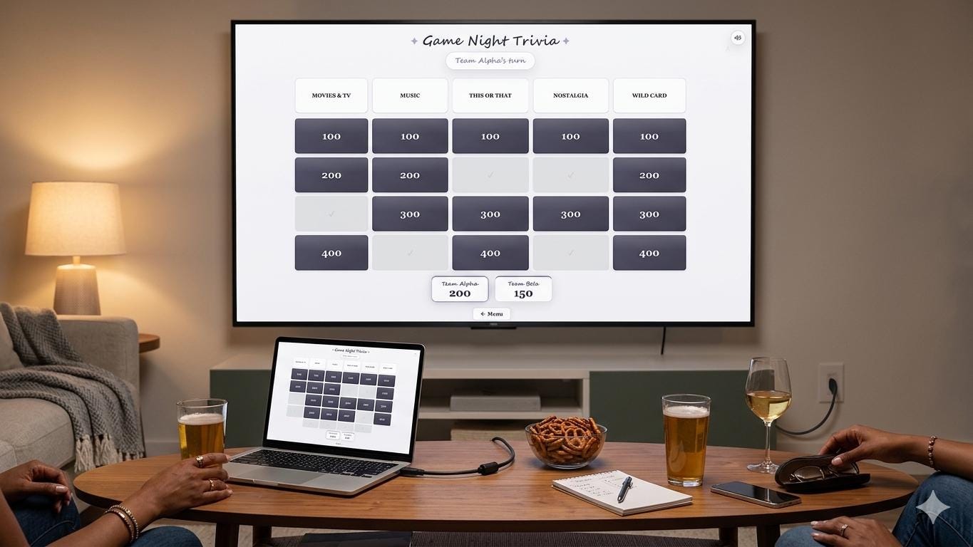 Interactive Office Jeopardy Game | Customizable Digital Trivia With ...