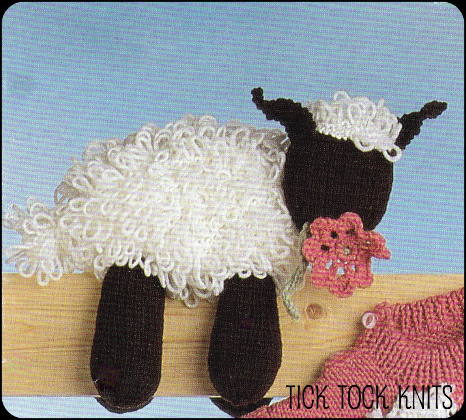 No.72 PDF Vintage Knitting Pattern - Toy Sheep to Knit - Baby Knitting ...