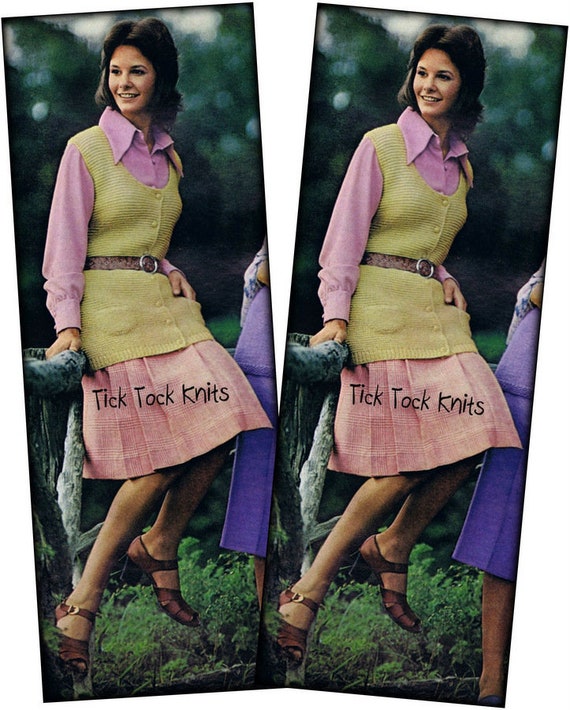 No.671 PDF Vintage Knitting Pattern for Women Long Garter | Etsy