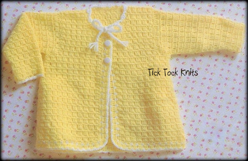 No.582 Crochet Pattern Baby Girl PDF Vintage - Follow the Yellow Brick ...