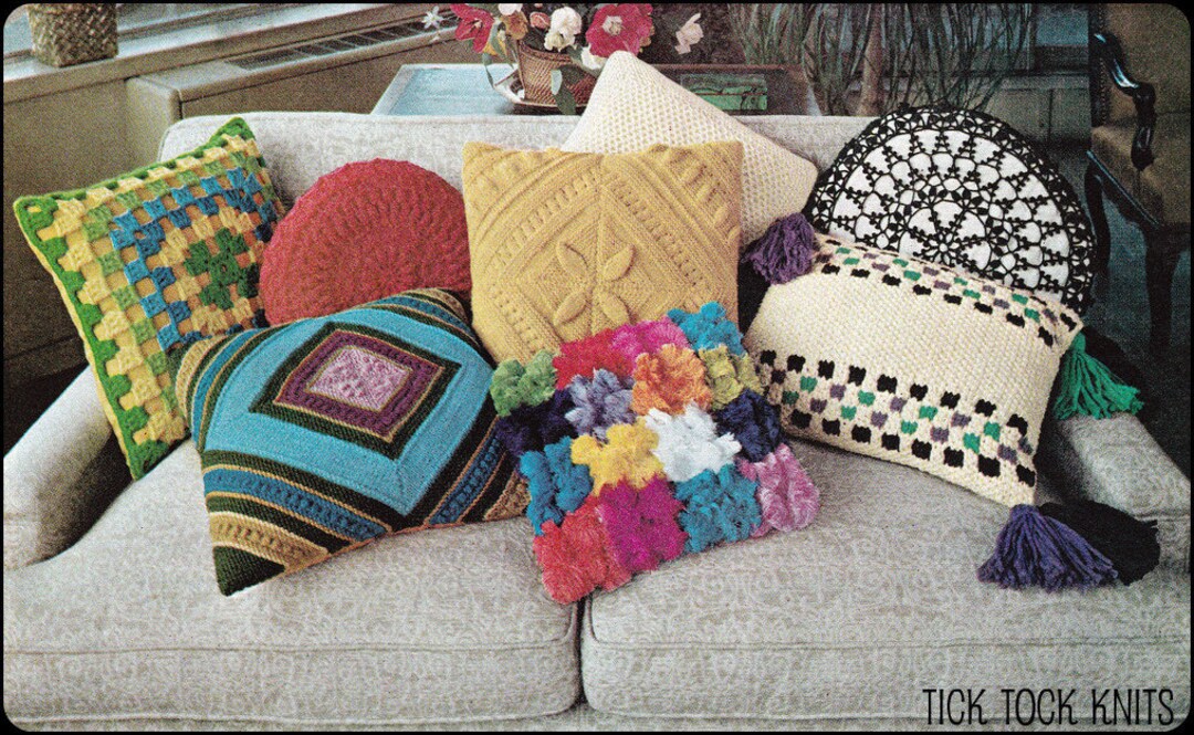 No.112 PDF Vintage Crochet & Knitting Pattern - Collection of 8 ...