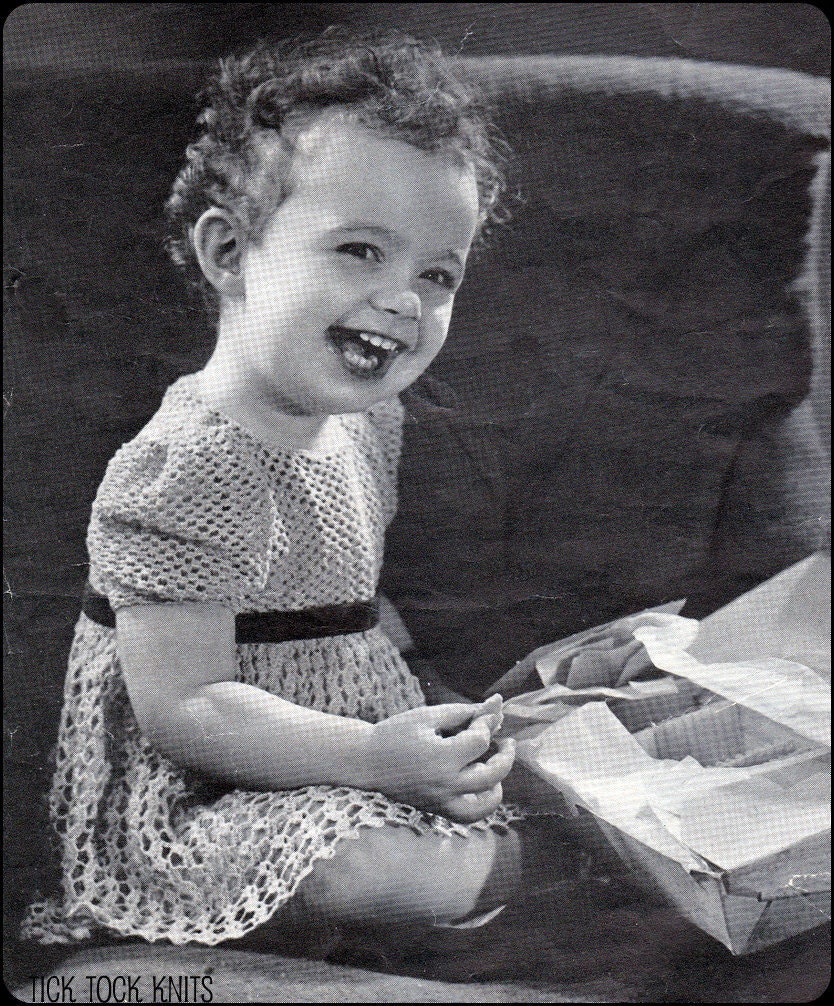 No.34 PDF Vintage Crochet Pattern WW2 Era 1944 Mischievous Miss ...