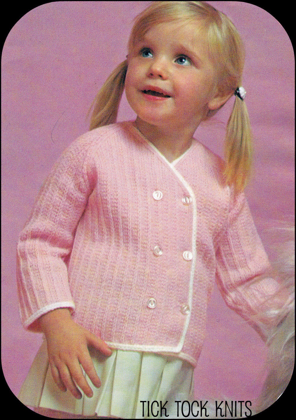 No.66 Knitting Pattern PDF Vintage Baby's/child's Slip Stitch Blazer ...