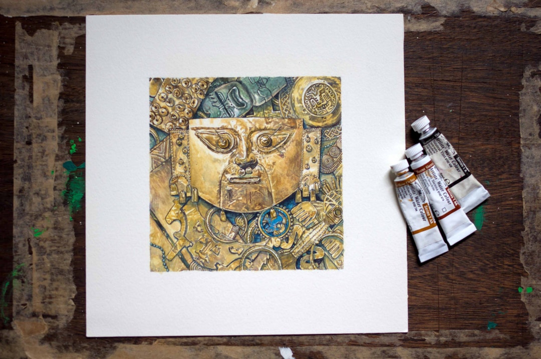 Entdecker Board Game Art - Treasure - Etsy