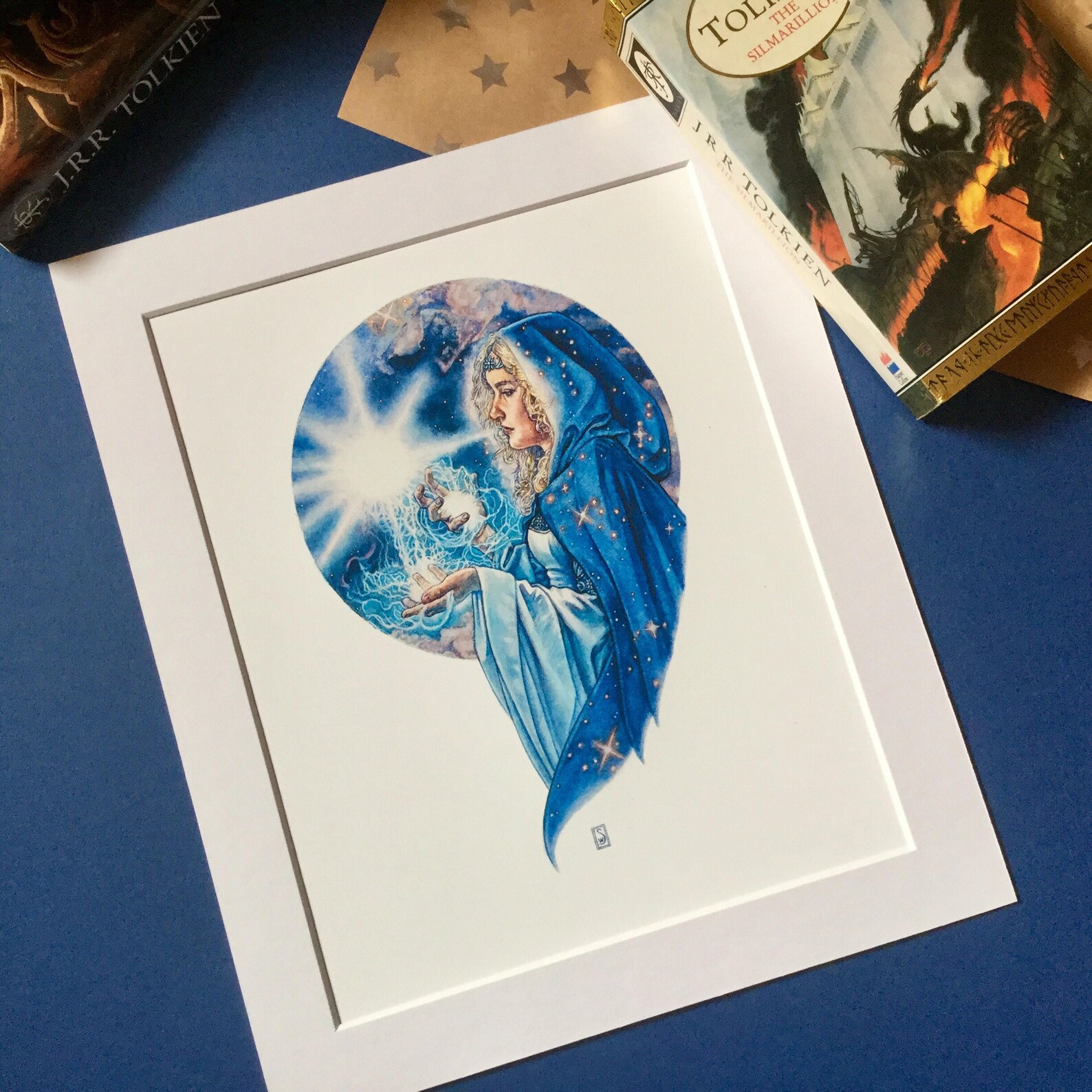 Tolkien Art - Varda - Lady of the Stars - the Silmarillion, J R R ...