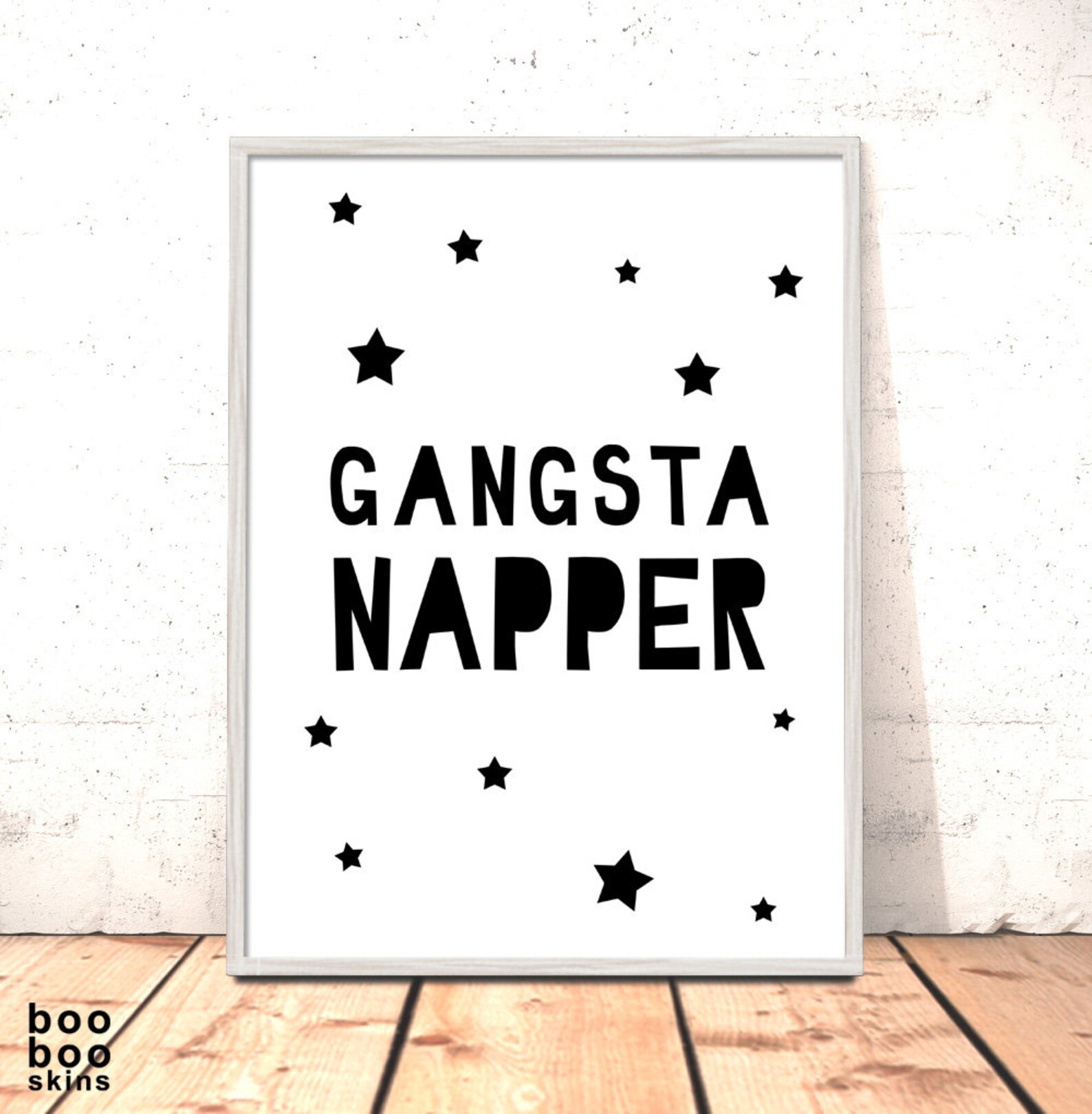 Hip Hop Nursery Prints Set Prints Above Crib Gangsta - Etsy